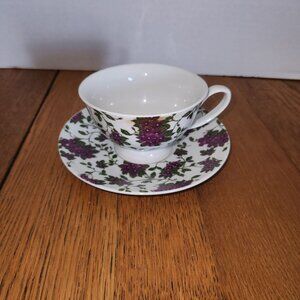 Avon | Dining | Rare Find 22 Avon Floral Teacup And Saucer Source Of ...